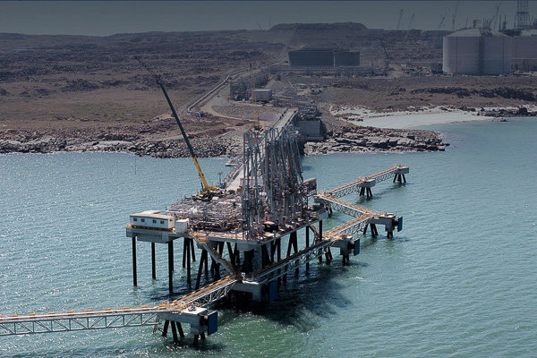 Pluto LNG Jetty - Clough