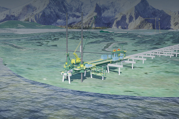 LNG Canada Loadout Line Trestle - Clough